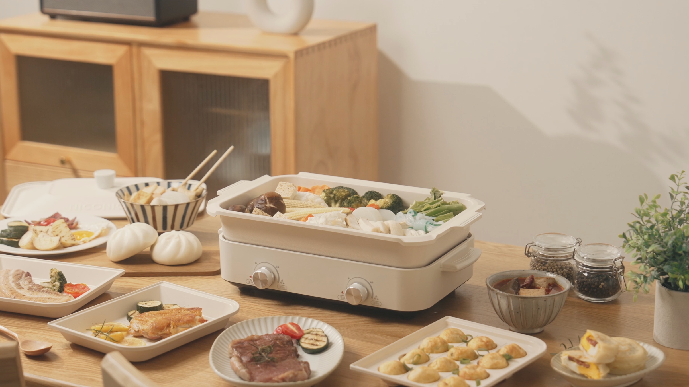 NICONICO雙邊溫控電烤盤 - 愛料理市集